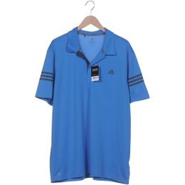 Adidas Herren Poloshirt, blau, Gr. 56