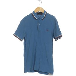 Fred Perry Herren Poloshirt, blau, Gr. 46