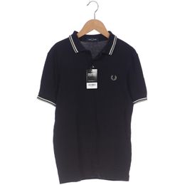 Fred Perry Herren Poloshirt, marineblau, Gr. 46