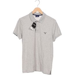 Gant Herren Poloshirt, grau, Gr. 48