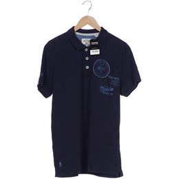 CAMP DAVID Herren Poloshirt, marineblau, Gr. 54