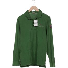 Napapijri Herren Poloshirt, grün, Gr. 48