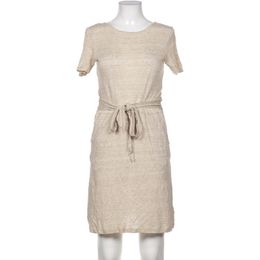 hessnatur Damen Kleid, beige, Gr. 38