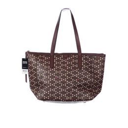 Fossil Damen Handtasche, braun, Gr.