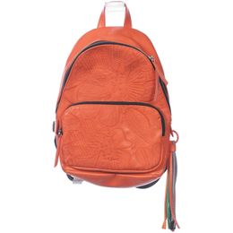 Desigual Damen Rucksack, orange, Gr.