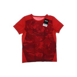 Adidas Herren T-Shirt, rot, Gr. 152