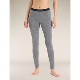 Icebreaker Merino 200 Oasis Thermo-Leggings - Frau - Gritstone Heather - Größe L