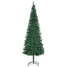 HOMCOM Weihnachtsbaum Christbaum Kunsttanne Tannenbaum mit Metallfuß