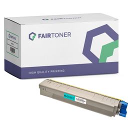 FairToner Kompatibel für OKI 44643003 Toner Cyan