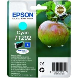 Original Epson Stylus Office B 42 WD (C13T12924012 / T1292) Druckerpatrone Cyan