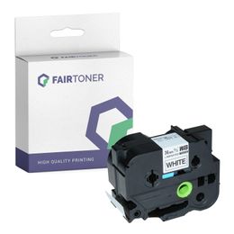 FairToner Kompatibel für Brother TZE-261 Schriftband 36mm/8m Schwarz auf Weiss