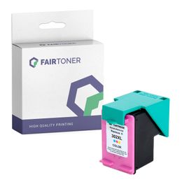 FairToner Kompatibel für HP F6U67AE / 302XL Druckerpatrone Color