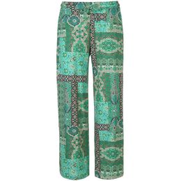 7/8-Hose Green Cotton mehrfarbig