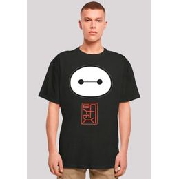 F4NT4STIC Herren T-Shirt "Big Hero 6 Baymax", schwarz, Gr. S, Obermaterial: 100% Baumwolle, Shirts, Premium Qualit&auml;t