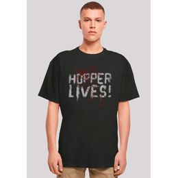 F4NT4STIC Damen T-Shirt "Stranger Things Hoppers Live", schwarz, Gr. XS, Obermaterial: 100% Baumwolle, Shirts, Premium Qualit&auml;t
