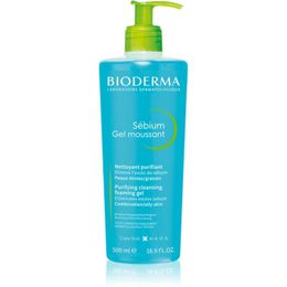 Bioderma Sébium Gel Moussant Reinigungsgel für fettige und Mischhaut 500 ml