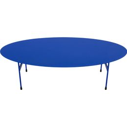 Couchtisch SPINDER DESIGN "MIRA OVAL" Tische blau (ultramarine, ultramarine, ultramarine) Couchtisch aus Stahl