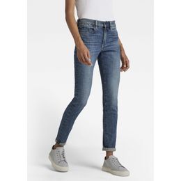 G-Star Raw Skinny-fit-Jeans G-STAR Gr. 26, Länge 30, blau (faded cascade (mid blue)) Damen Jeans mit Wohlfühlfaktor durch Stretchanteil