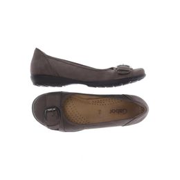 Gabor Damen Ballerinas, braun, Gr. 5.5