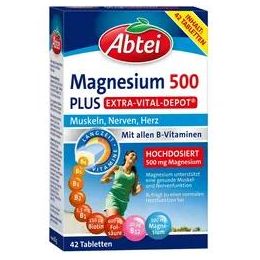 Abtei Magnesium 500 Plus Vital Depot Tab 42 St