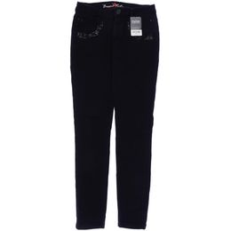 Buena Vista Damen Jeans, schwarz, Gr. 0