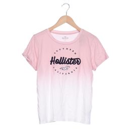 Hollister Damen T-Shirt, pink, Gr. 42