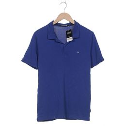 Calvin Klein Herren Poloshirt, blau, Gr. 52