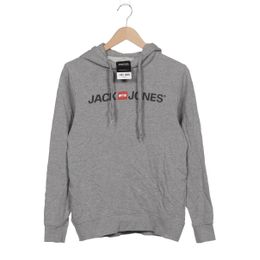 Jack & Jones Jack & Jones Herren Kapuzenpullover, grau, Gr. 46