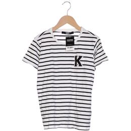 K by KARL LAGERFELD Karl by Karl Lagerfeld Damen T-Shirt, weiß, Gr. 36