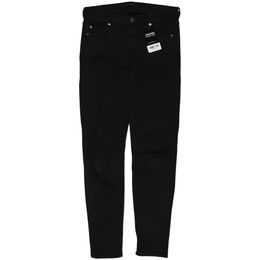 7 For All Mankind Damen Jeans, schwarz, Gr. 24