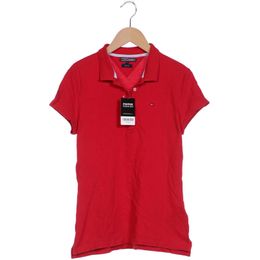 Tommy Hilfiger Damen Poloshirt, rot, Gr. 38