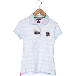 Tommy Hilfiger Damen Poloshirt, hellblau, Gr. 36