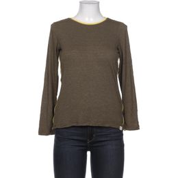 Maison Scotch Damen Langarmshirt, grün, Gr. 36