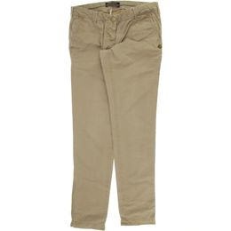 Maison Scotch Damen Stoffhose, beige, Gr. 31