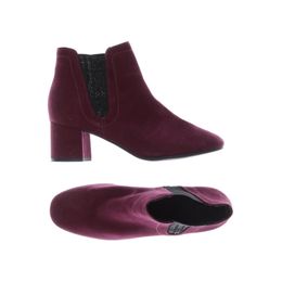 Marco Tozzi Damen Stiefelette, bordeaux, Gr. 38