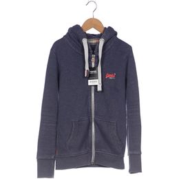 Superdry Damen Kapuzenpullover, marineblau, Gr. 36