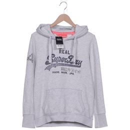 Superdry Damen Kapuzenpullover, grau, Gr. 42