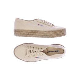 Superga Damen Sneakers, beige, Gr. 39