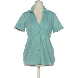 EDC by Esprit Damen Bluse, türkis, Gr. 38