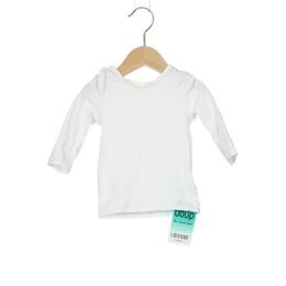 Steiff Damen Langarmshirt, weiß, Gr. 62