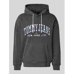 Tommy Jeans Hoodie mit Label-Stitching Modell 'VARSITY'