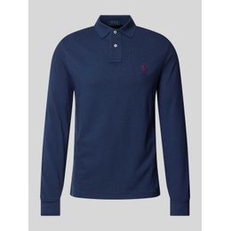 Polo Ralph Lauren Custom Slim Fit Poloshirt mit Label-Stitching