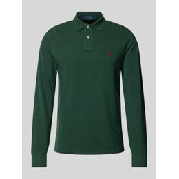 Polo Ralph Lauren Custom Slim Fit Poloshirt mit Label-Stitching