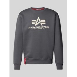 Alpha Industries 'BASIC SWEATER' mit Logo-Print