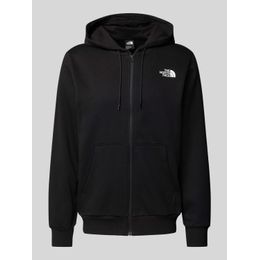 The North Face Sweatjacke mit Label-Print