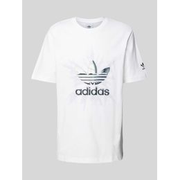 adidas originals T-Shirt mit Label-Print