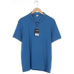 Calvin Klein Herren Poloshirt, blau, Gr. 52