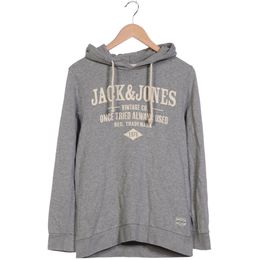 Jack & Jones Jack & Jones Herren Kapuzenpullover, grau, Gr. 46