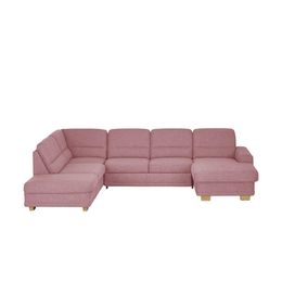 meinSofa Wohnlandschaft Marc ¦ rosa/pink ¦ Maße (cm): B: 311 H: 85 T