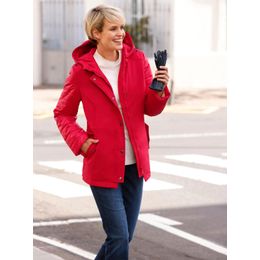 WITT Damen Softshelljacke im Material-Mix, rot, Gr&ouml;&szlig;e 38